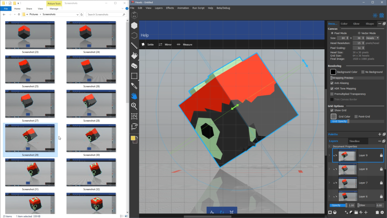 Hexels Making of: Behemoth Reveal | Marmoset Toolbag