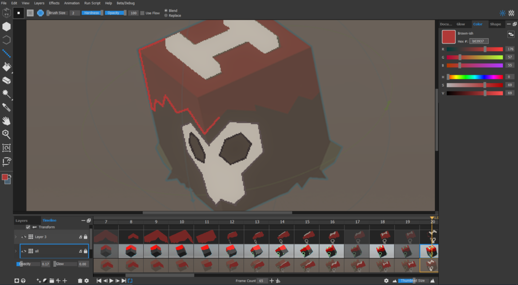 Hexels Making of: Behemoth Reveal | Marmoset Toolbag
