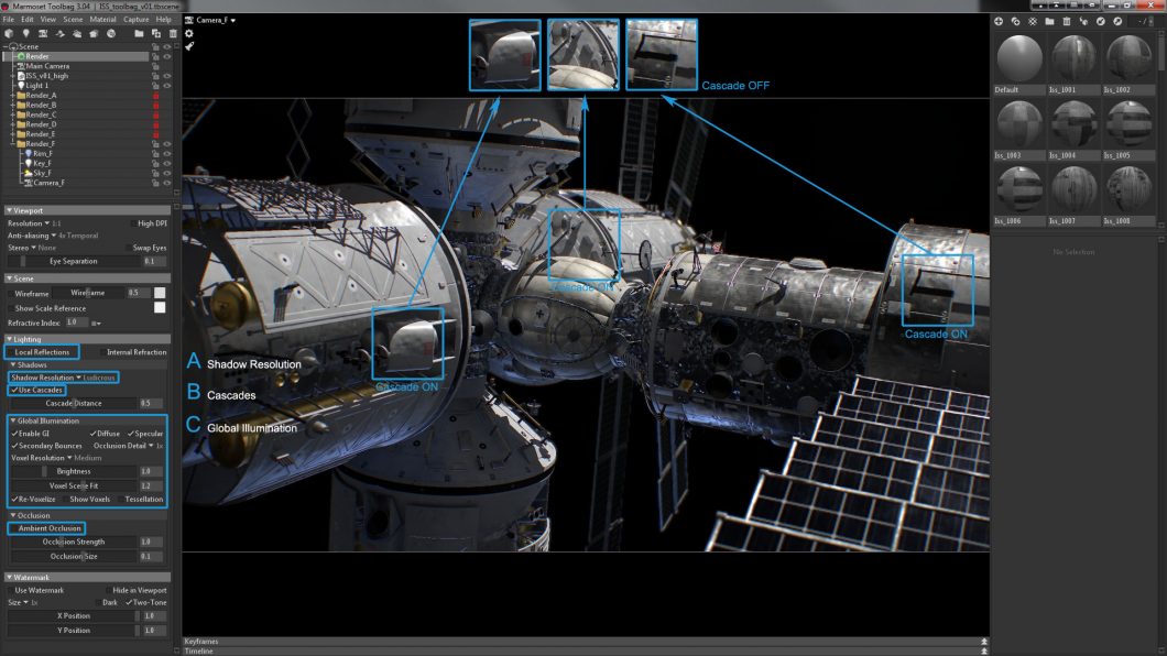 Creating Stellar Renders of the ISS using Toolbag 3 | Marmoset Toolbag