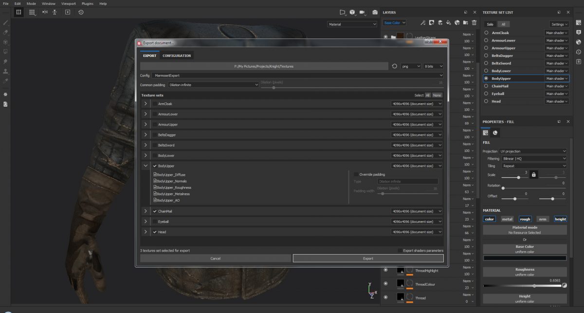 Rendering Realistic Clothing and Armor Materials in Toolbag | Marmoset