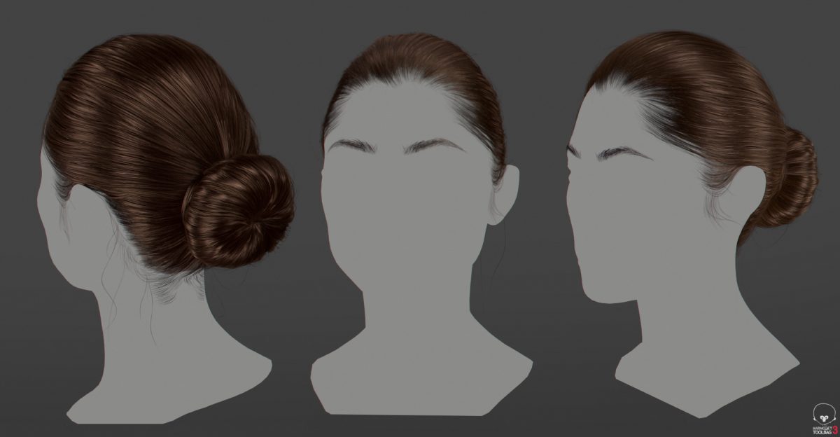 How to Create Realistic Hair, Peach Fuzz, and Eyes | Marmoset Toolbag