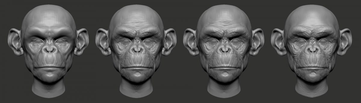 Rendering a Humanzee Character in Toolbag | Marmoset Toolbag