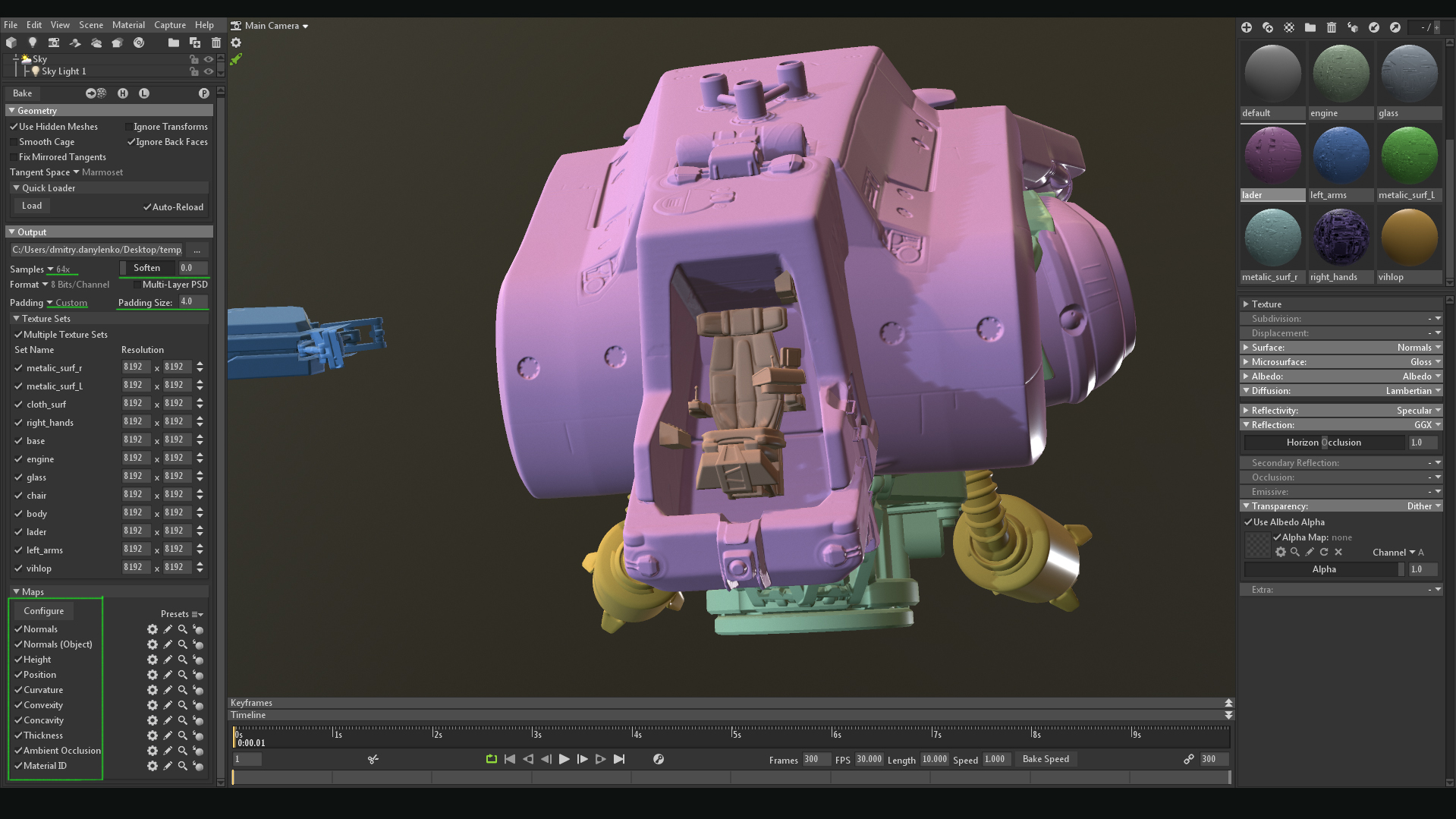 Baked Normal Map From Marmoset Toolbag 3 Cannot See In Maya Nanaxmodel