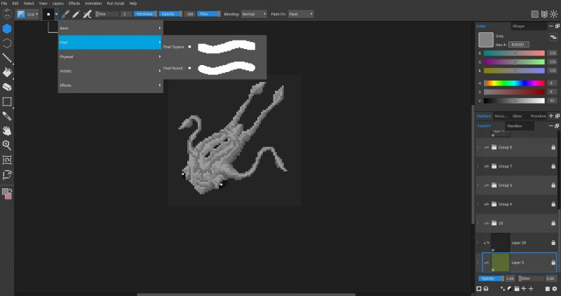 Using Hexels to Create a Pixel Art Game | Marmoset Toolbag