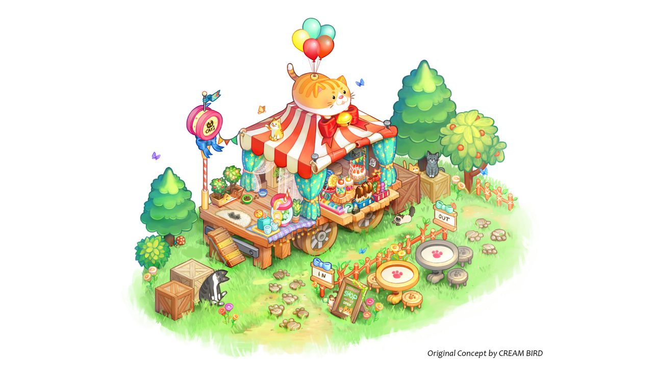 Creating a 2.5D Hand-Painted Cat Shop | Marmoset Toolbag