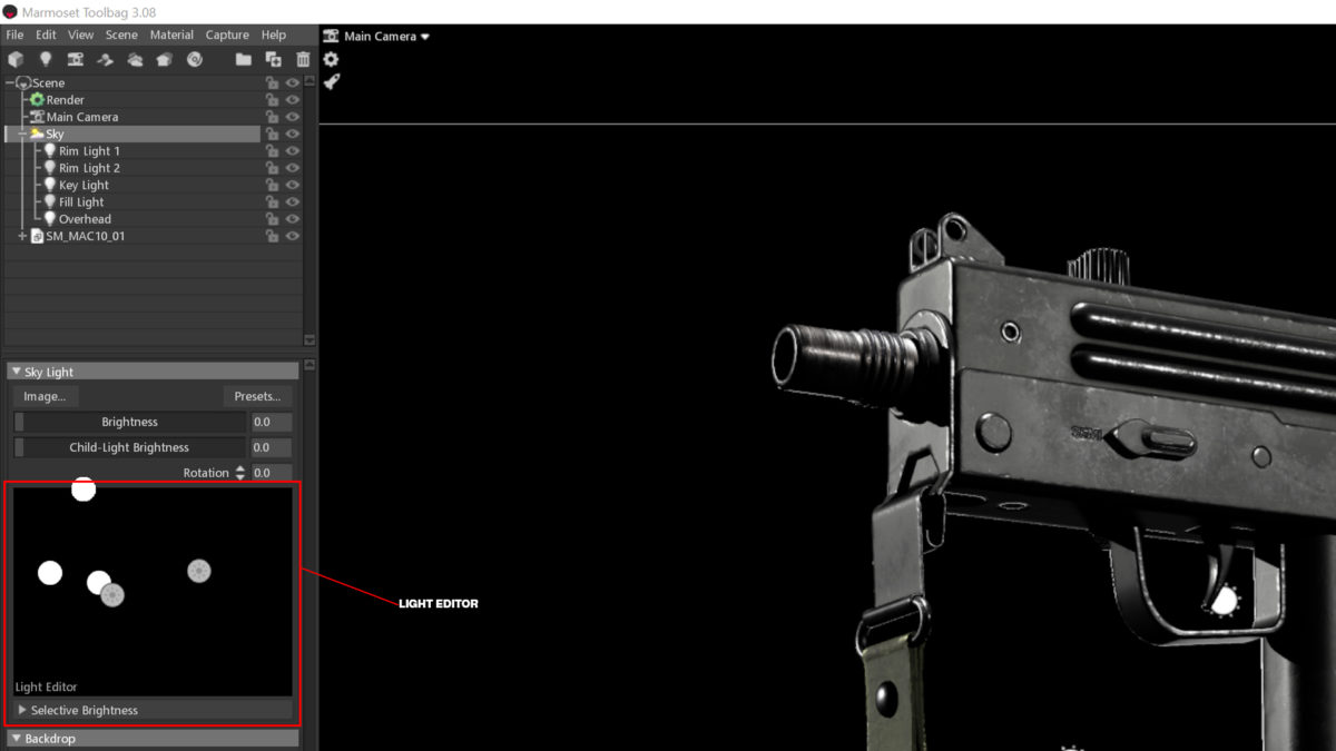 Lighting and Rendering Guns in Toolbag | Marmoset