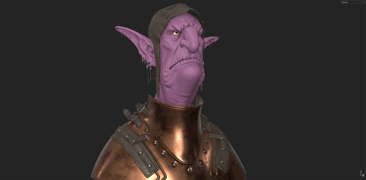 Creating Real-Time Renders of a Goblin in Toolbag | Marmoset Toolbag