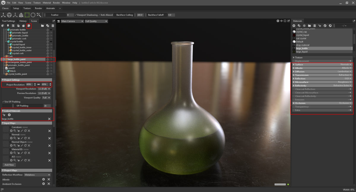 Texturing and Rendering Glass with Ray Tracing in Toolbag 4 | Marmoset ...