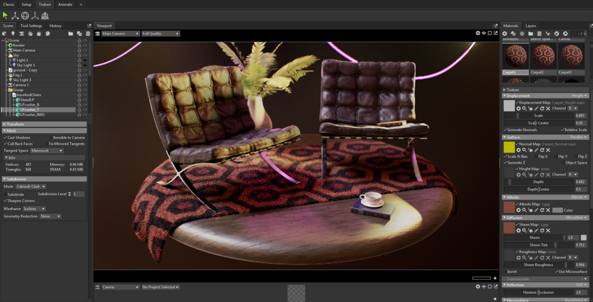 Rendering Realistic Fabric in Toolbag | Marmoset Toolbag