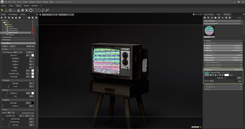 Glow Up Your Scene with Toolbag’s Emissive Materials | Marmoset Toolbag