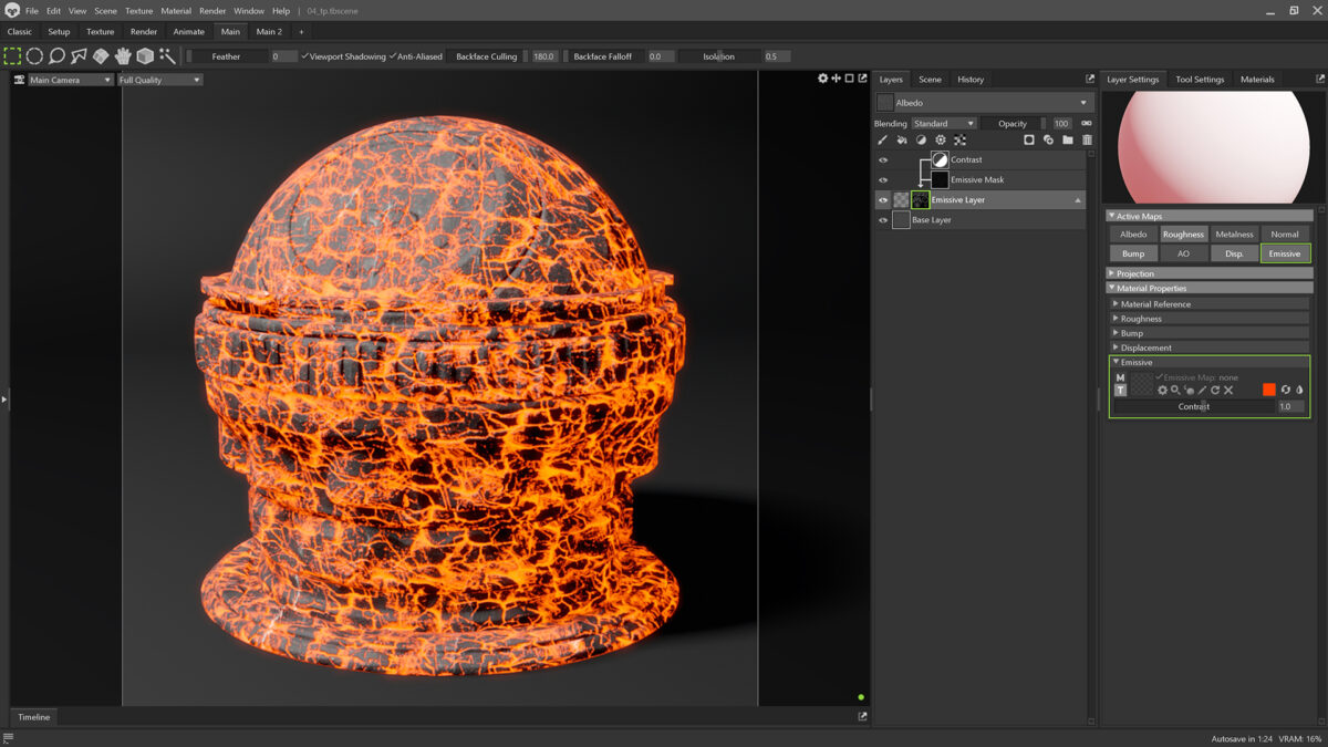 Glow Up Your Scene with Toolbag’s Emissive Materials | Marmoset Toolbag