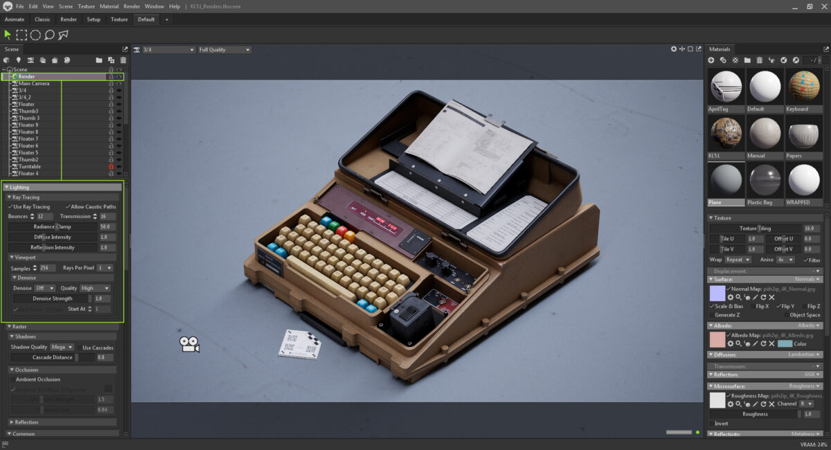 Building a Studio Art Portfolio in Marmoset Toolbag | Marmoset