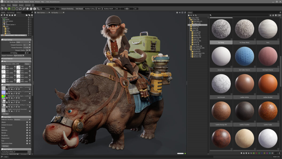 Character Art Marmoset Toolbag