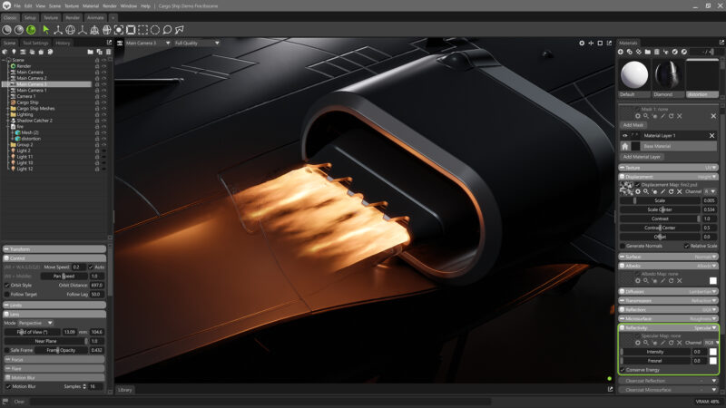 Create Fire Effects with Material Layering in Toolbag | Marmoset Toolbag